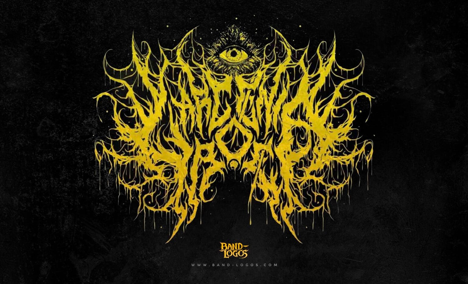 Slam Death Metal Logo | Band Logos | We Design Killer Band Logos!